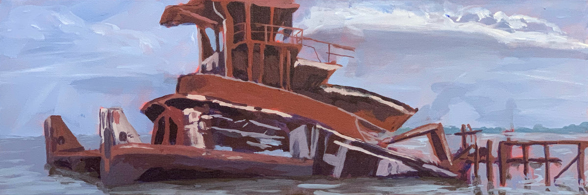M/V Freedom - Sinking – Hal Wilke Art